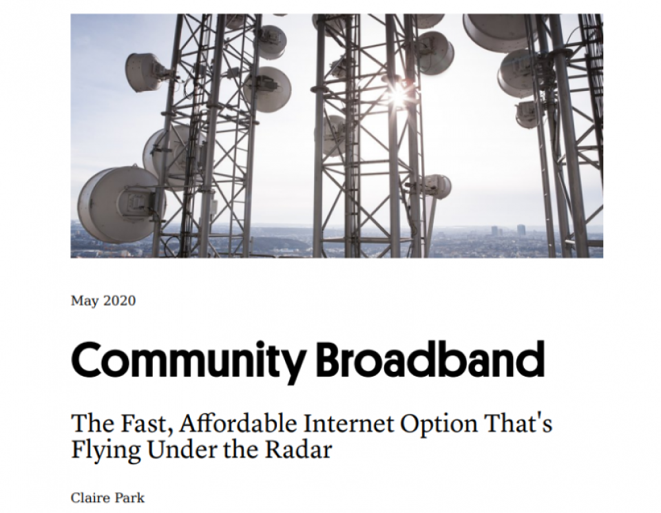 Community Broadband: The Fast, Affordable Internet Option That's Flying ...